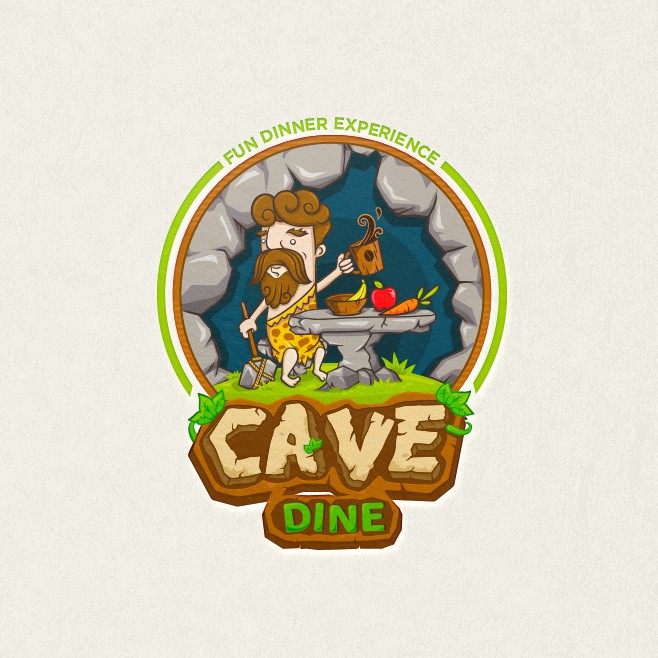 Caveman Logos - Free Caveman Logo Ideas, Design & Templates