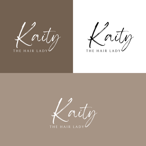 Designs | Kaity the Hair Lady needs a logo as a luxury hairstylist ...