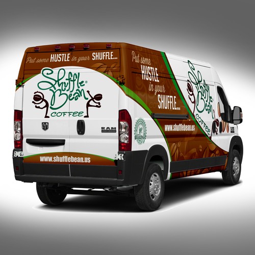 Designs | Design a hip, attention getting coffee delivery wrap for ...