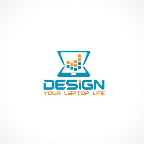 Create an iconic logo for "design your laptop life" | Logo design contest