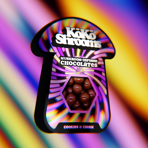 Designs | psychedelic mushroom shaped chocolate | Product packaging contest