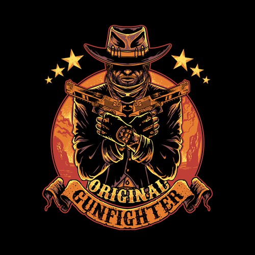 original gunfighter design | T-shirt contest