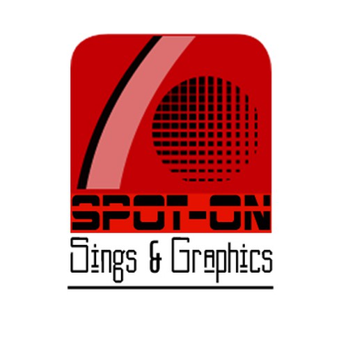 Logo Design for Spot-On Signs & Graphics | Logo design contest