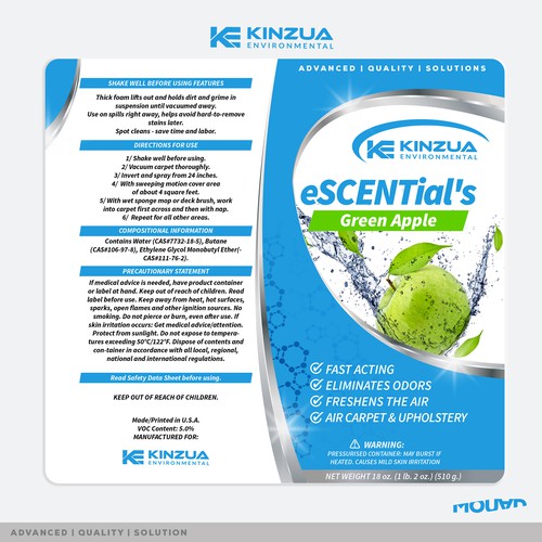 INNOVATIVE CHEMICAL COMPANY NEEDS MODERN, INDUSTRIAL PRODUCT LABEL ...