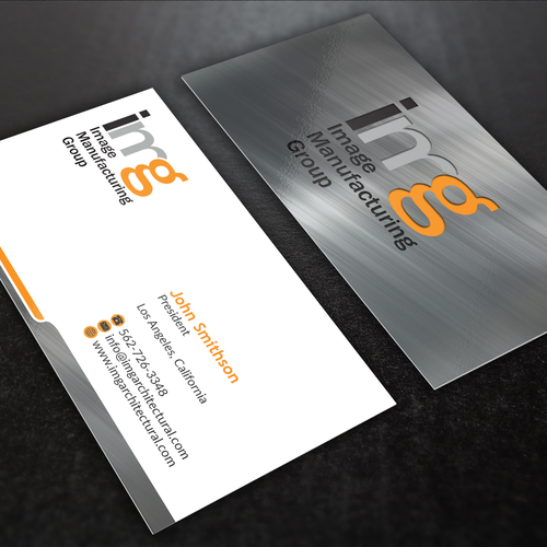 Create a fantastic new business card design for Image Manufacturing ...