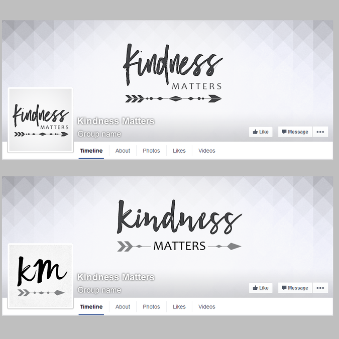 Easy Facebook Page cover for Kindness Matters ! | Facebook cover contest