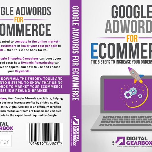 Designs | Book Cover Design for Digital Gearbox's Book "Google Adwords ...