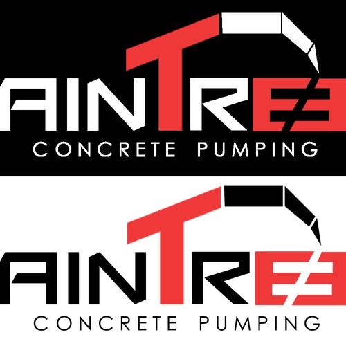 Concrete pump logo for Aintree Concrete Pumping | Logo ontwerp ...