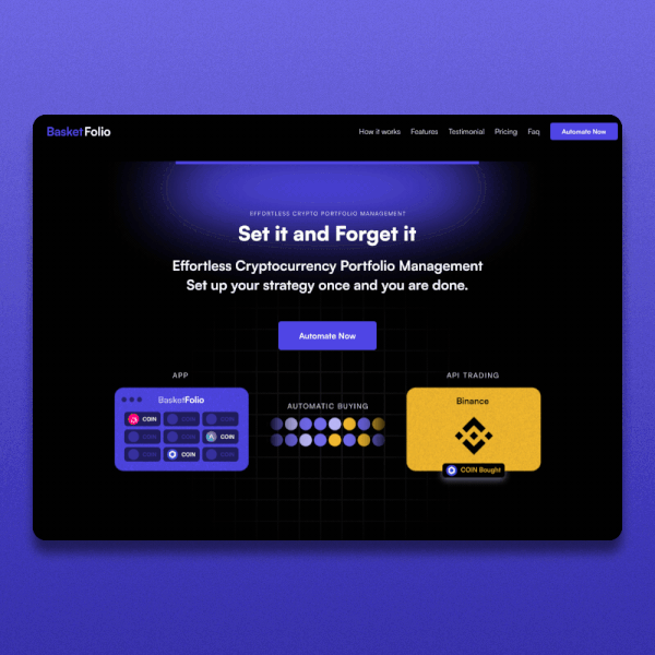 Redesign our web3 app and landing page | Web page design contest ...