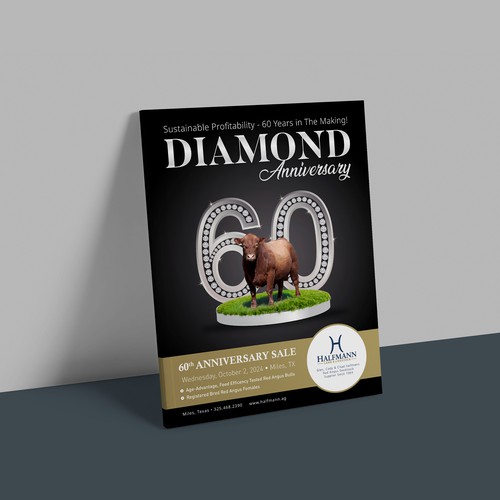 Designs | Diamond Anniversary Sale Catalog Cover (60th year) | Magazine ...