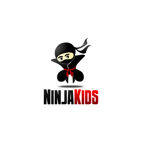 ninja kids logo | Logo design contest