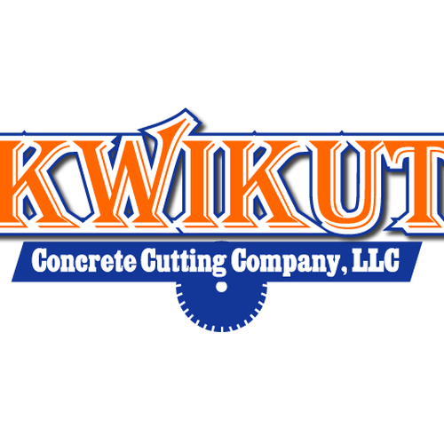 Kwikut concrete cutting,LLC | Logo design contest