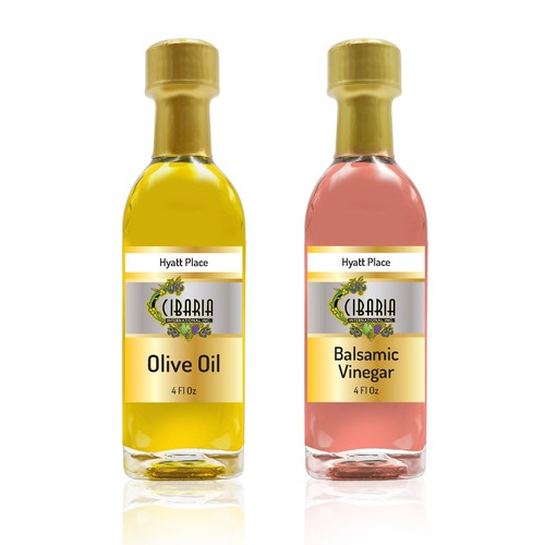 Design an olive oil label for sample size bottle | Product label ...