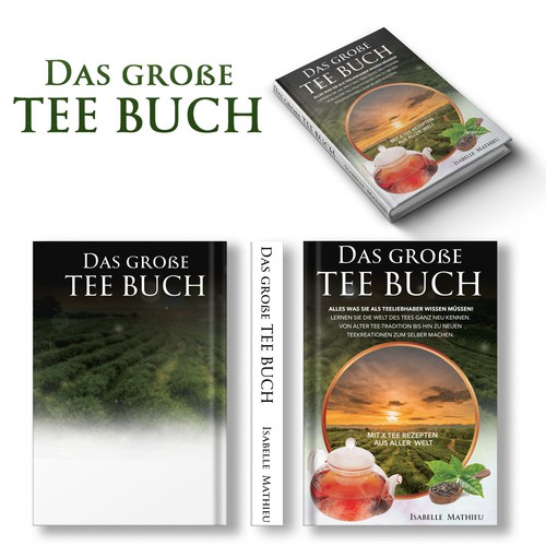 Designs | Tea Book Cover | Book cover contest