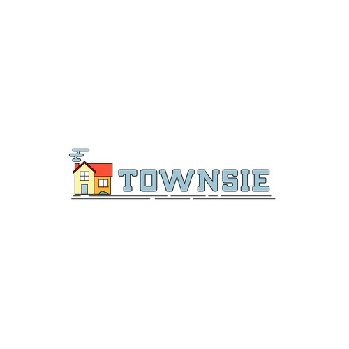 'Cute' logo for "small town" app | Logo design contest