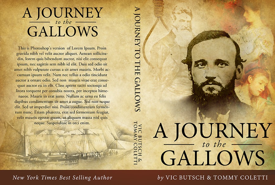 A JOURNEY TO THE GALLOWS - Book Cover | Book cover contest