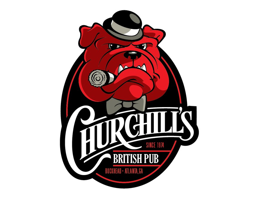 Churchill's British Pub needs a new logo | Logo design contest