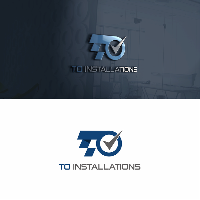 Create a smart logo for a material installation business | Logo design ...
