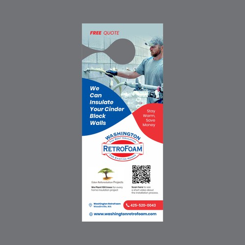Designs | Washington RetroFoam Door Hanger 1 | Postcard, flyer or print ...