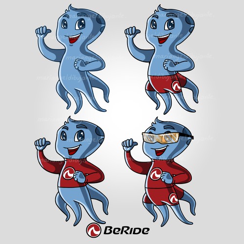 BeRide mascot - outdoor activities enthousiast | Character or mascot ...
