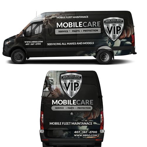 Designs | Mobile Service Wrap | Car, truck or van wrap contest