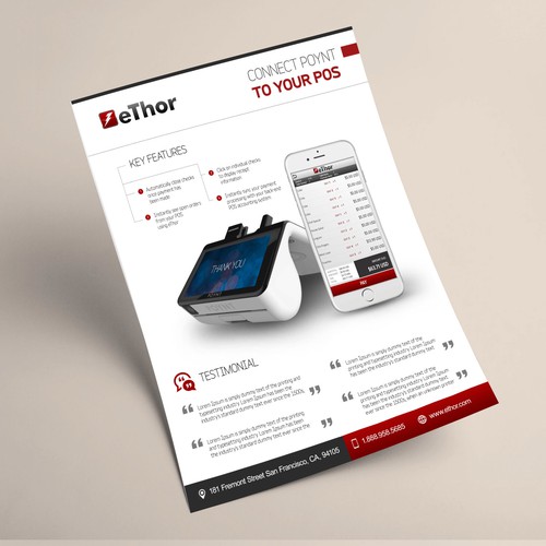 eThor Pay @ Table Software | Brochure contest