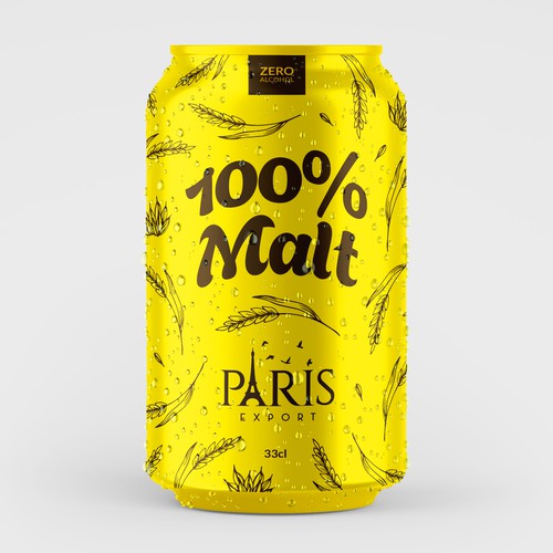 Designs | PUR MALT 33CL CAN DRINK | Product label contest