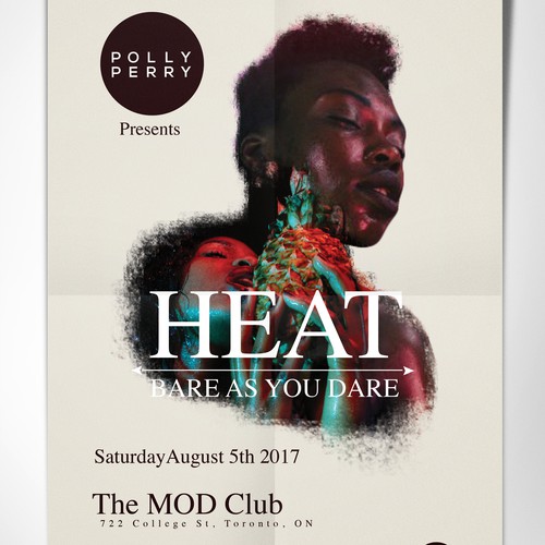 Create a Vintage Edgy Sexy Club Event Flyer: Instagram Tiles & Facebook ...