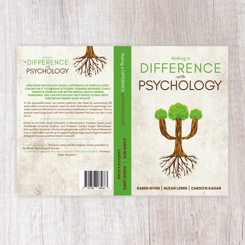 Design an impactful cover for popular psychology book | Book cover contest
