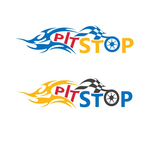 Design a catchy logo for Pit Stop. | Logo design contest