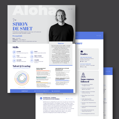 Designs | Rock n Roll CV | Other business or advertising contest