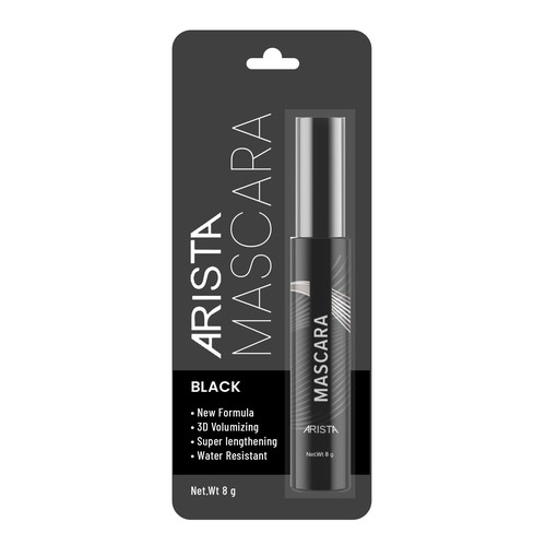 Designs | Arista Mascara Blister Pack | Product label contest