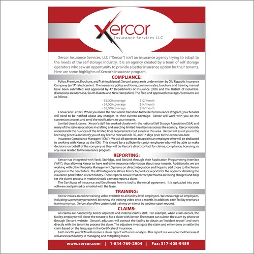 Company Trade Show Handout | Postcard, flyer or print contest