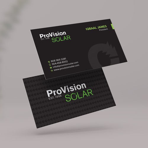Designs | Solar Business Cards | Business card contest