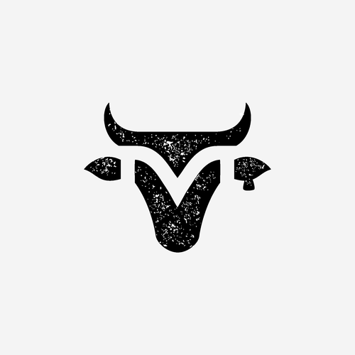 Designs | Minimalist Cattle/Bull head | Merchandise contest