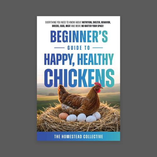 Designs | Backyard Chicken book | Book cover contest
