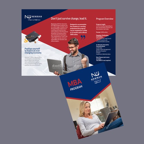 University needs an engaging promotional piece for online MBA program ...