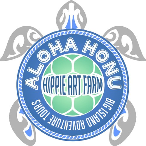 Awesome & FUN logo for Aloha Honu (tropical hawaiian retreat and tours ...