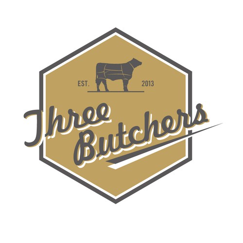 Three Butchers needs a new logo | Logo design contest