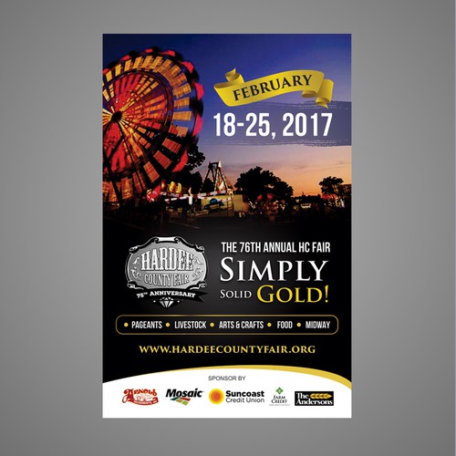 Hardee County Fair Where We Are Simply Solid Gold | Postcard, flyer or ...