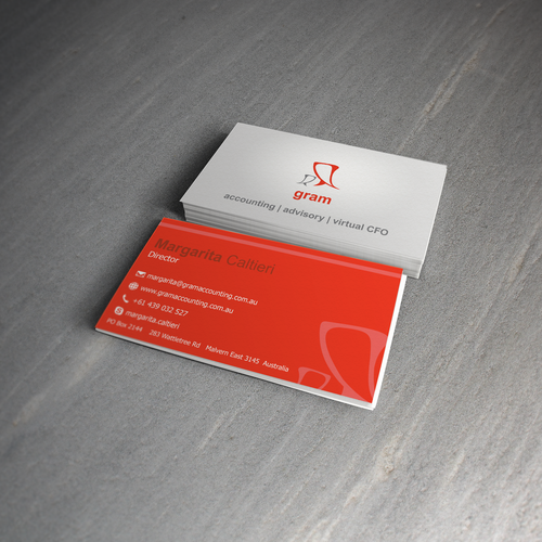 Create a design for a virtual CFO | Business card contest