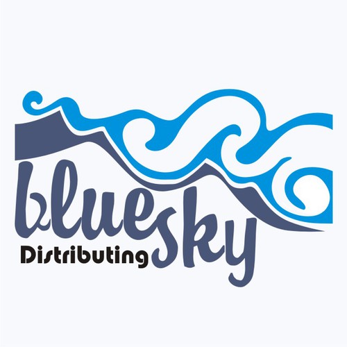 logo for Blue Sky Distributing | Logo design contest