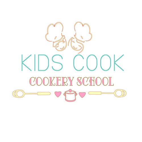 Logo for new cookery school for children and teenagers | Logo design ...