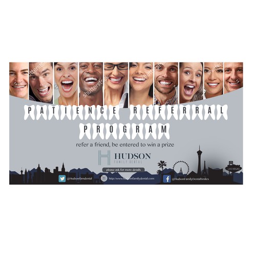 Dental office needs an amazing Patient Referral Program poster | Poster ...