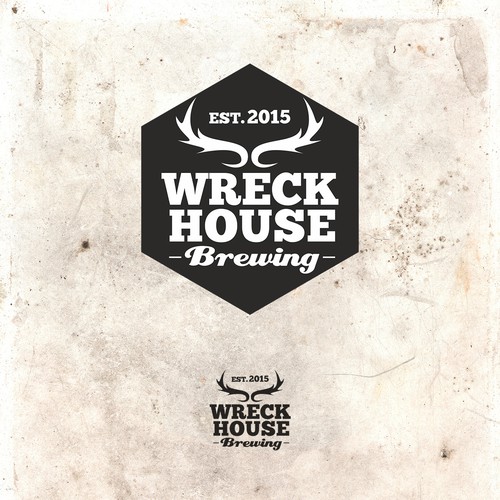 Create a rustic and rugged logo for Wreckhouse Brewing | Logo design ...