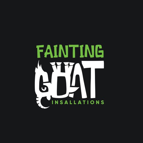 Designs | Fainting Goat Installations, the name alone should attract ...