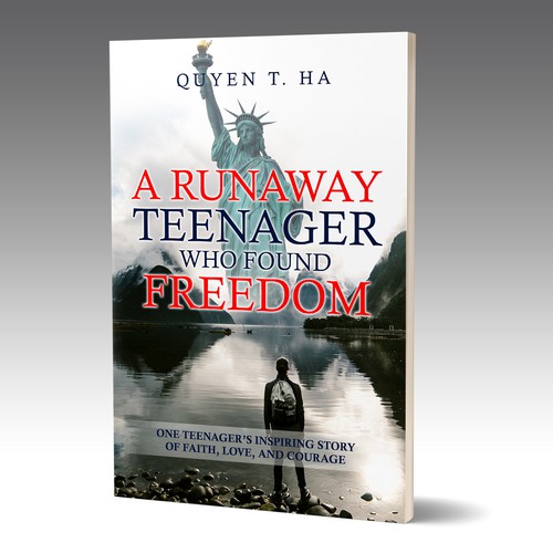 Designs | Cover for inspirational story of one man’s journey to freedom ...