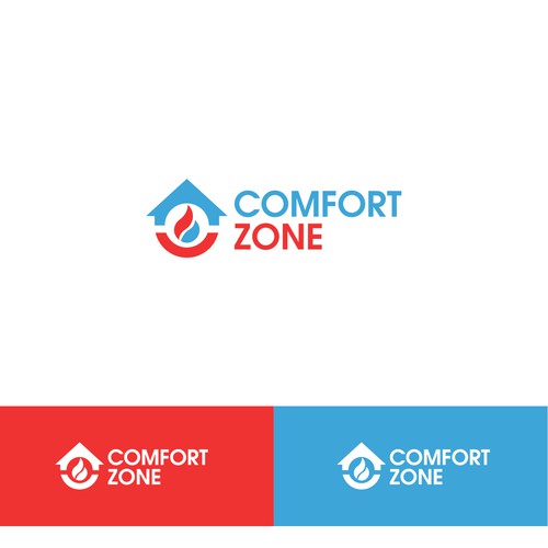 Designs | Comfort Zone HVAC Logo | Logo design contest