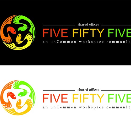 Five Fifty Five - an unCommon workspace community | Logo design contest