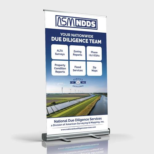 Designs | Help us create a MODERN standing banner for our tradeshows ...